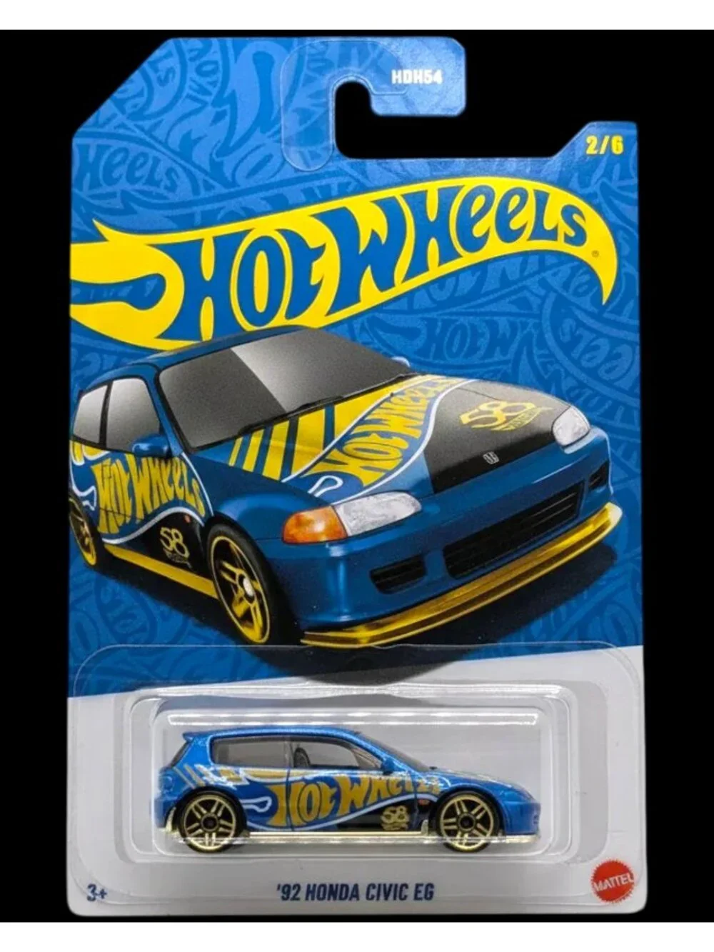 Mattel | Toys | Hot Wheels 992 Honda Civic Eg 58th Anniversary 1 To 64 ...